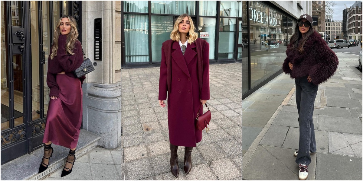 Bordo crvena: Donosimo kombinacije u nijansi vina za svaki stil