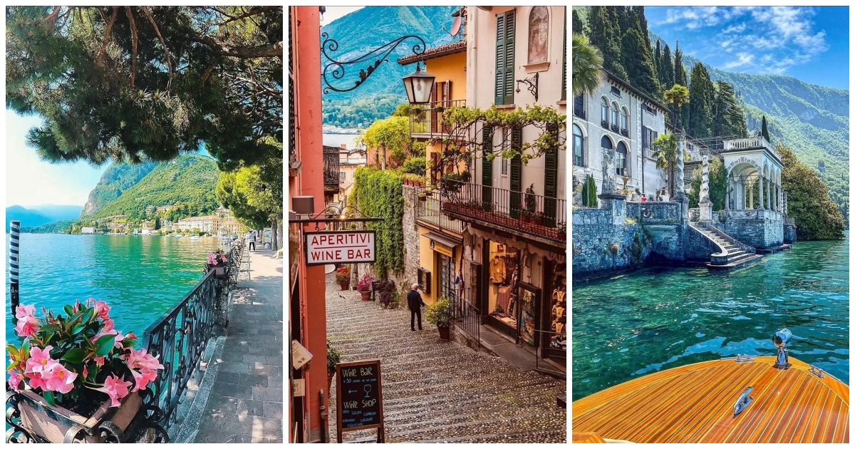 Jezero Como: prekrasno mjesto okruženo zelenim brdima, savršenim selima ...